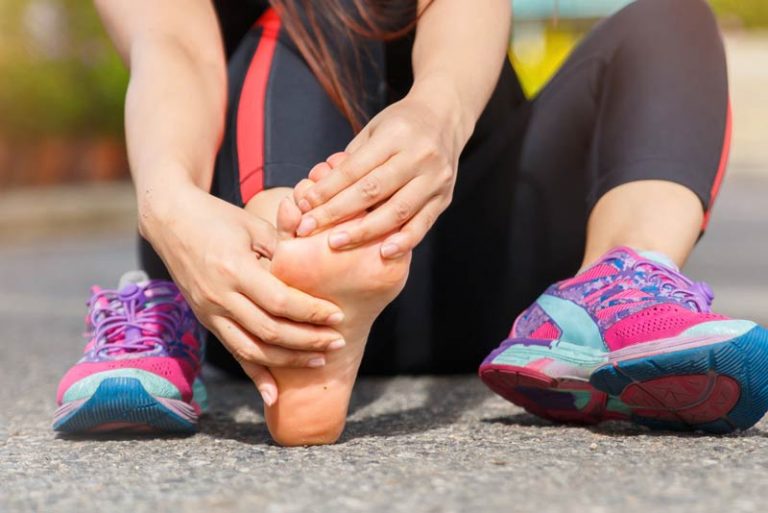 Podiatry treatment of sports injuries to the feet in Dartford